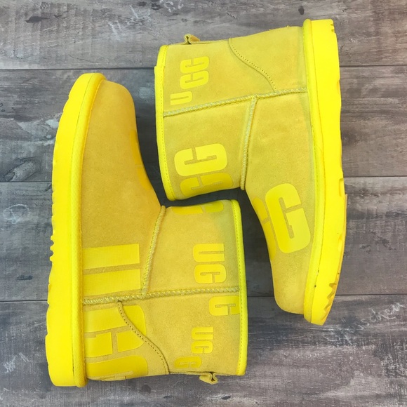 UGG | Shoes | Ugg Classic Mini Scatter Graphic Boot | Poshmark